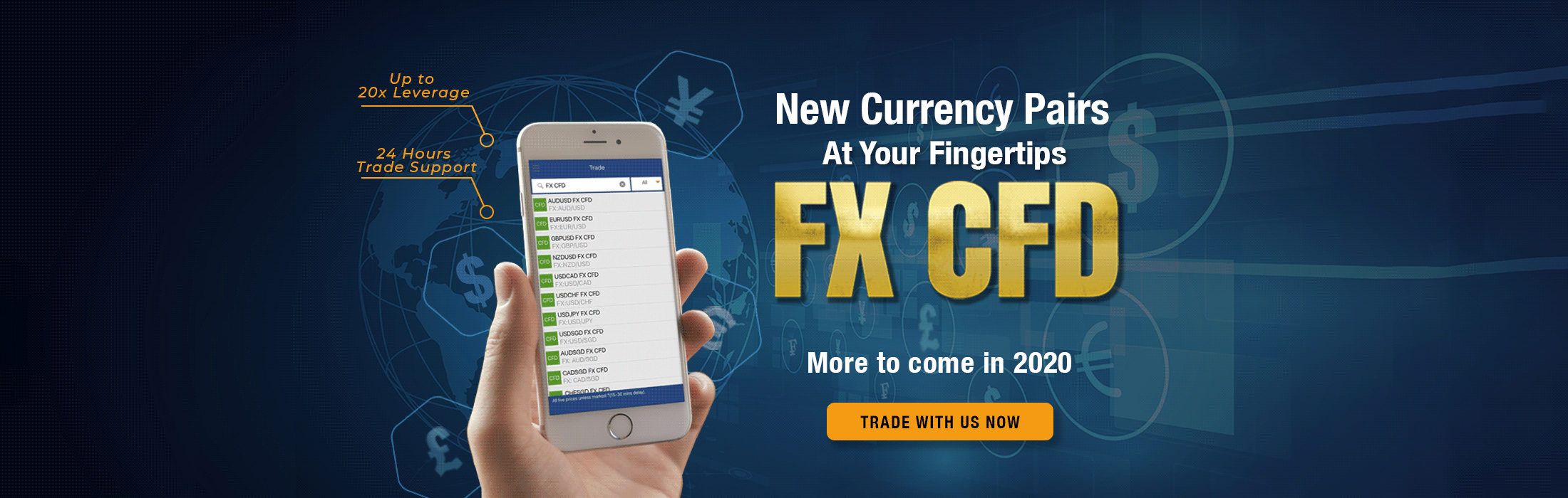 Launch of FX CFD | CFD Trading Singapore | Phillip CFD